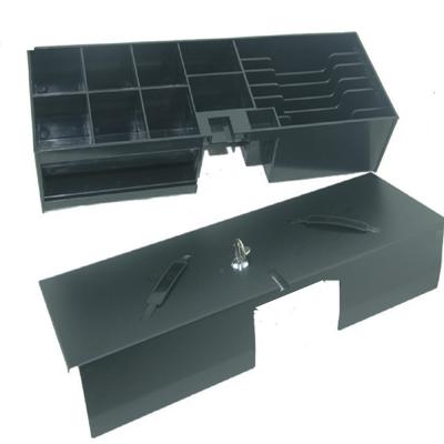 Cina Mini cassetto nero Flip Top Metal Cash Box dei contanti di posizione di RoHS 6V 12V in vendita