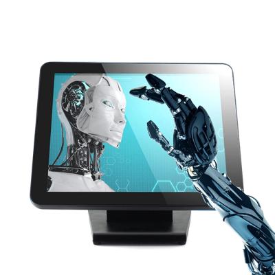 China OEM het Merk 1280*1024 Lcd de Monitormuur van het 17 Duimtouche screen zet Metaaltribune op Te koop