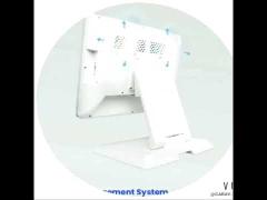 White Color Windows 10 J1900 CPU Fanless 15 Inch PC Pos System