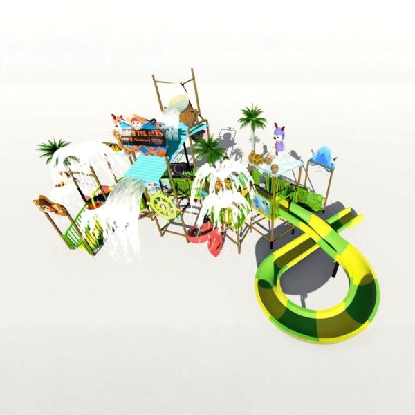 Quality Custom Outdoor Water Playground Design For Families Create Memories To Last for sale