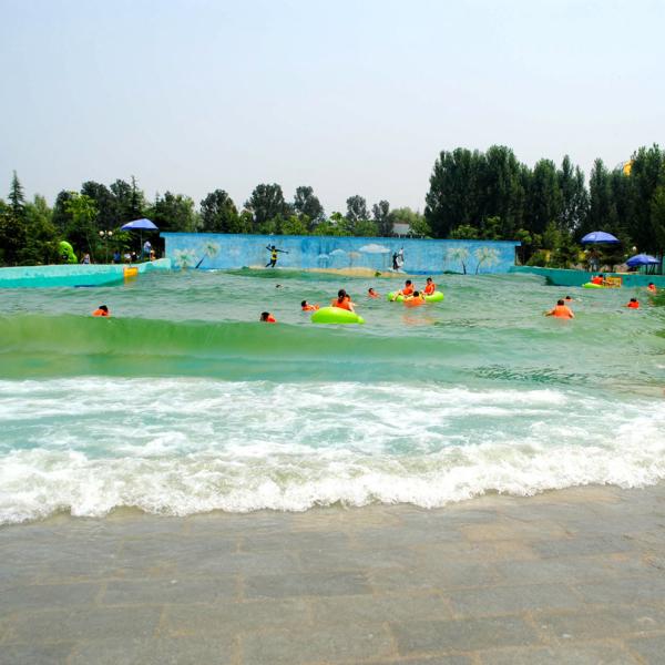 China Customized Water World Wave Pool Safety  In Concrete Construction supplier