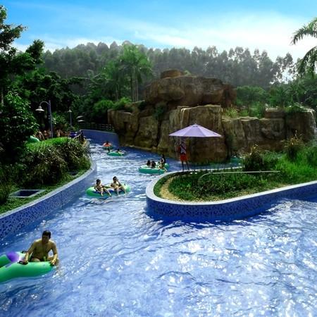 China Ice World Water Park Lazy River With Wheelchair Access 30 Minutes Duration supplier