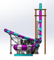 Quality Customization Commercial 4 Person Water Slide Adventure Fun Big Capacity Thrill manufacturer
