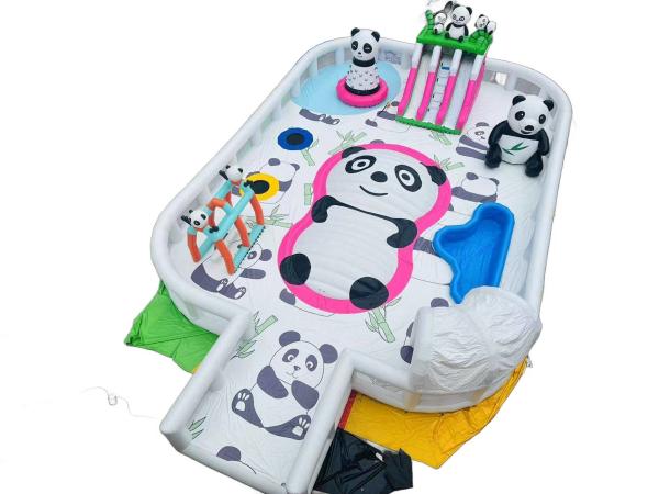 China Customizable Inflatable Water Castle of INFLATABLE WATER PARK for Your Water Park Business supplier