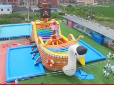 Cina 0.9mm Plato PVC gonfiabile Parco acquatico Sigillazione termica in vendita