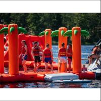 China Customizable Theme Inflatable Water Park CNC Cutting for sale