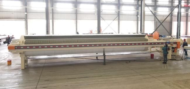 Round Plate Filter Press