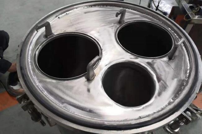 Quick-opening multi-bag filter