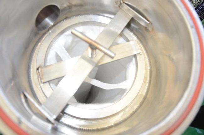 Quick-opening multi-bag filter