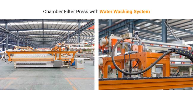 Chamber Filter Press with Water Washing System