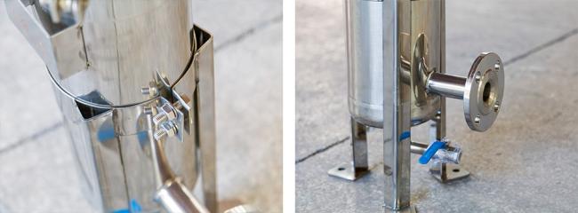 bag filter housing