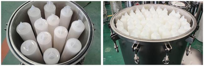 cartridge filter housing