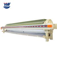 China Automatic High Pressure Round Plate Filter Press 20-500m2 for Clay Sludge Dewatering for sale