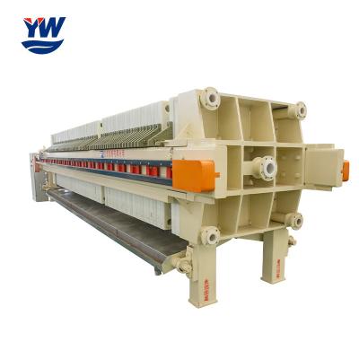 China Wine Small Filter Press Sludge Dewatering Electro Hydraulic Plate And Frame Automatic for sale