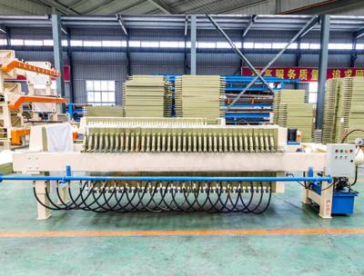 Cina Piatto ad alta pressione automatico 2000mm dell'unità pp della filtropressa di compressione della membrana in vendita