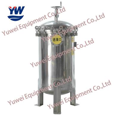 China ss bag filter assembly Food Industry 0.1-0.4Mpa for sale
