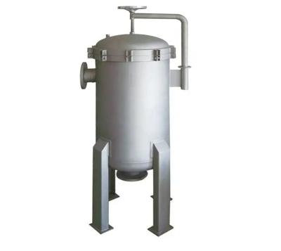 China bag Sanitary Filter Housing Stainless steel Wastewater treatment Inlet Dn50 for sale