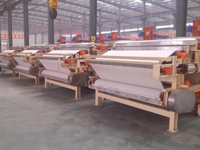 China Planta de secagem do sistema da máquina da imprensa de filtro da correia da lama à venda