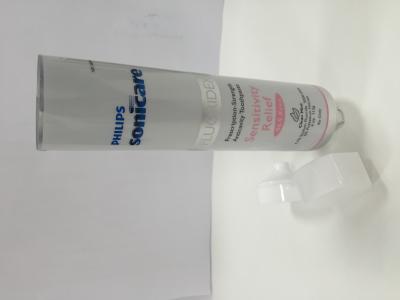 Cina metropolitana di dentifricio in pasta laminata argento della barriera di 75ml-150ml ABL Dia38mm*144.5mm in vendita