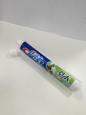 China Crest o material de empacotamento laminado dentífrico do tubo de ABL com impressão e tampão à venda