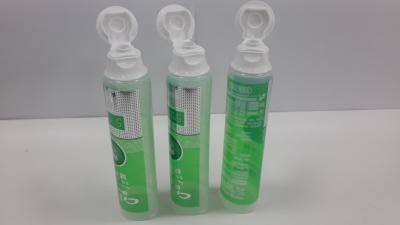 China Transparent 100g Toothpaste Tube PBL Material Diameter 28 30 35 Toothpaste Packaging for sale