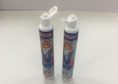 Cina Metropolitana di dentifricio in pasta laminata ABL dei bambini con spessore del modello 250 del superman in vendita