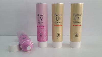 Cina 60g handcream confezionamento contenitori di lozione, tubo di plastica cosmetica vite sul tappo Fez in vendita