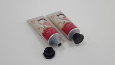 China Empty Plastic Cosmetic Tube Containers ABL Tube With Octagonal Cap , Metal Printing for sale