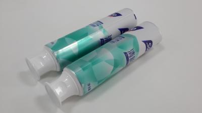 Cina Tubo opaco di plastica che imballa, del laminato della metropolitana di dentifricio in pasta di tocco morbido materiale glassato tubi cosmetici vuoti con il cappuccio di medico in vendita