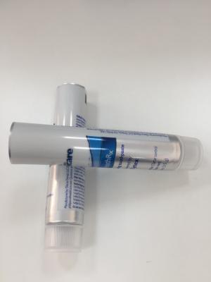 Cina D19mm ABL ha laminato la metropolitana laminata 15ml del dentifricio in pasta con il chiaro coperchio a vite della costola in vendita