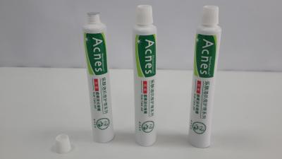 中国 折りたたみスキン ケアのゲルの軟膏のためのアルミニウムによって薄板にされる空の薬剤の管 販売のため