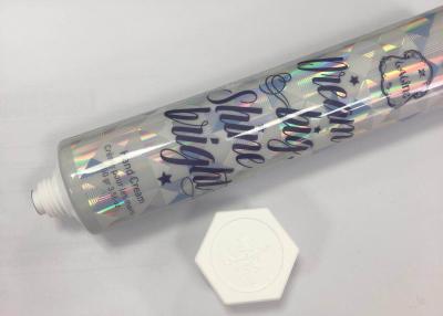 Chine Effet de laser de la crème D35*159mm HAL Cosmetic Packaging Tube With de main à vendre