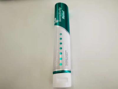 China diâmetro 35x160.3mm Abl do círculo do revestimento do brilho do tubo de dentífrico 4.7oz à venda
