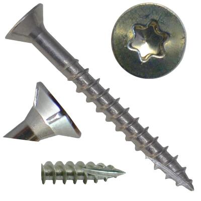 中国 M3 M5 Din7505 custom stainless steel wood screws bulk wood screws torx polish torx screws 販売のため