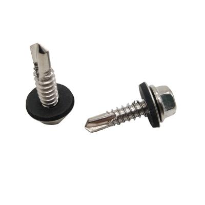 中国 M2-M24 custom hex head stainless steel roofing self-tapping screw metal roofing screws roofing screw with washers 販売のため