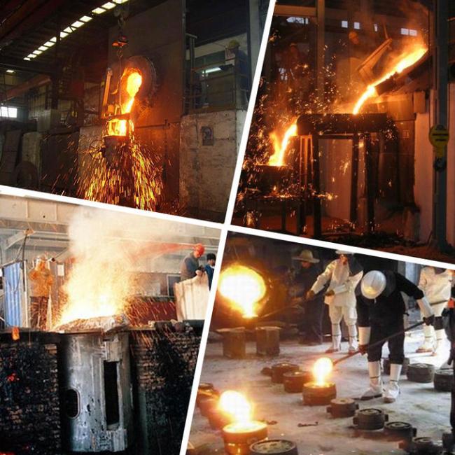 KGPS 0.1 Ton / 100KW Medium Frequency Large Induction Melting Furnace