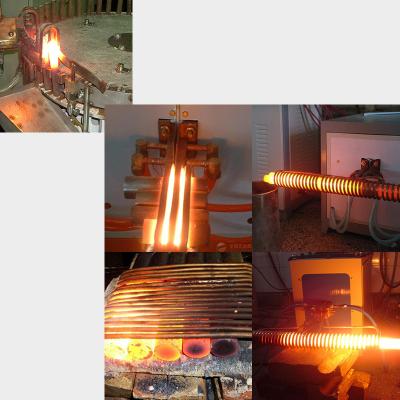 China High Frequency 80KW Steel Iron Bar Bolts Induction Heating Induction Heater Machine for sale