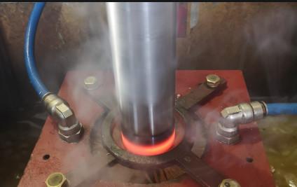 Gear High Frequency Vertical Induction Hardening Quenching Machine - Detail View