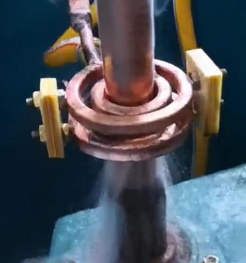 Gear High Frequency Vertical Induction Hardening Quenching Machine - Control Panel