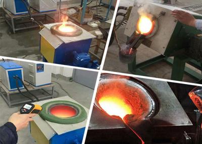 China 35kw Metal Gold Melting Induction Furnace , Induction Melting Machine Energy Saving for sale