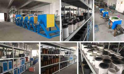 Cina 90kw rottamano il forno di fusione di induzione d'acciaio d'ottone di IGBT in vendita