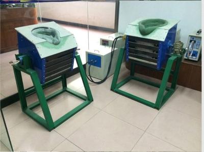 Cina Forno di fusione 35kw 30kg di induzione per media frequenza elettrica dell'oro in vendita