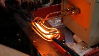 China 160kW Medium Frequency Induction Heating Forging Machine 380V for Metal Workpiece Heating for sale