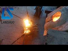 horno de inducción industrial eléctrico de 160kw IGBT para el acero/el cobre/el hierro/el oro