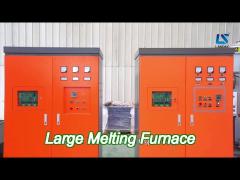 800kw 1t induction melting furnace for iron steel copper aluminum scrap