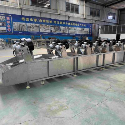 China Commercial Vegetable Vibration Air Drying Machine Air Blowing Type Dewatering Machine for sale
