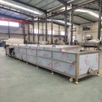 China Industrial Automatic Dry Fruit Washing Drying Sorting Waxing Machine 380V 2.2KW for sale