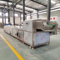 China Industrial Automatic Dry Fruit Washing Drying Sorting Waxing Machine 380V 2.2KW for sale