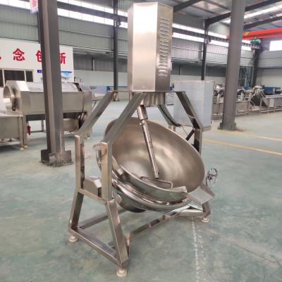 China Industrial Automatic Cooking Machine Cooker With Planetary Stirring Frying Pan Sandwich Pot for sale