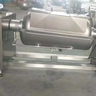 China Commercial Large Frying Pan SS304 Steam Heating Cooking Mixer Food Processing Machine for sale